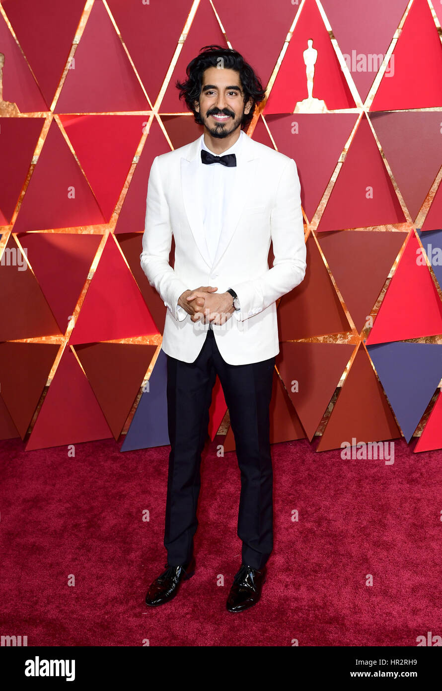 Dev Patel arriving at the 89th Academy Awards held at the Dolby Theatre ...
