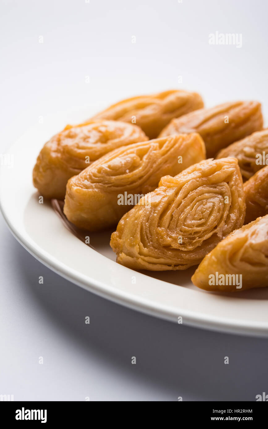 Chirote chiroti delicacy predominantly served hi-res stock photography ...
