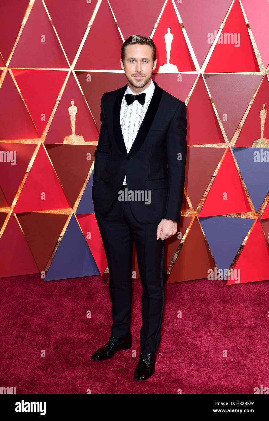 Ryan Gosling arriving at the 89th Academy Awards held at the Dolby ...