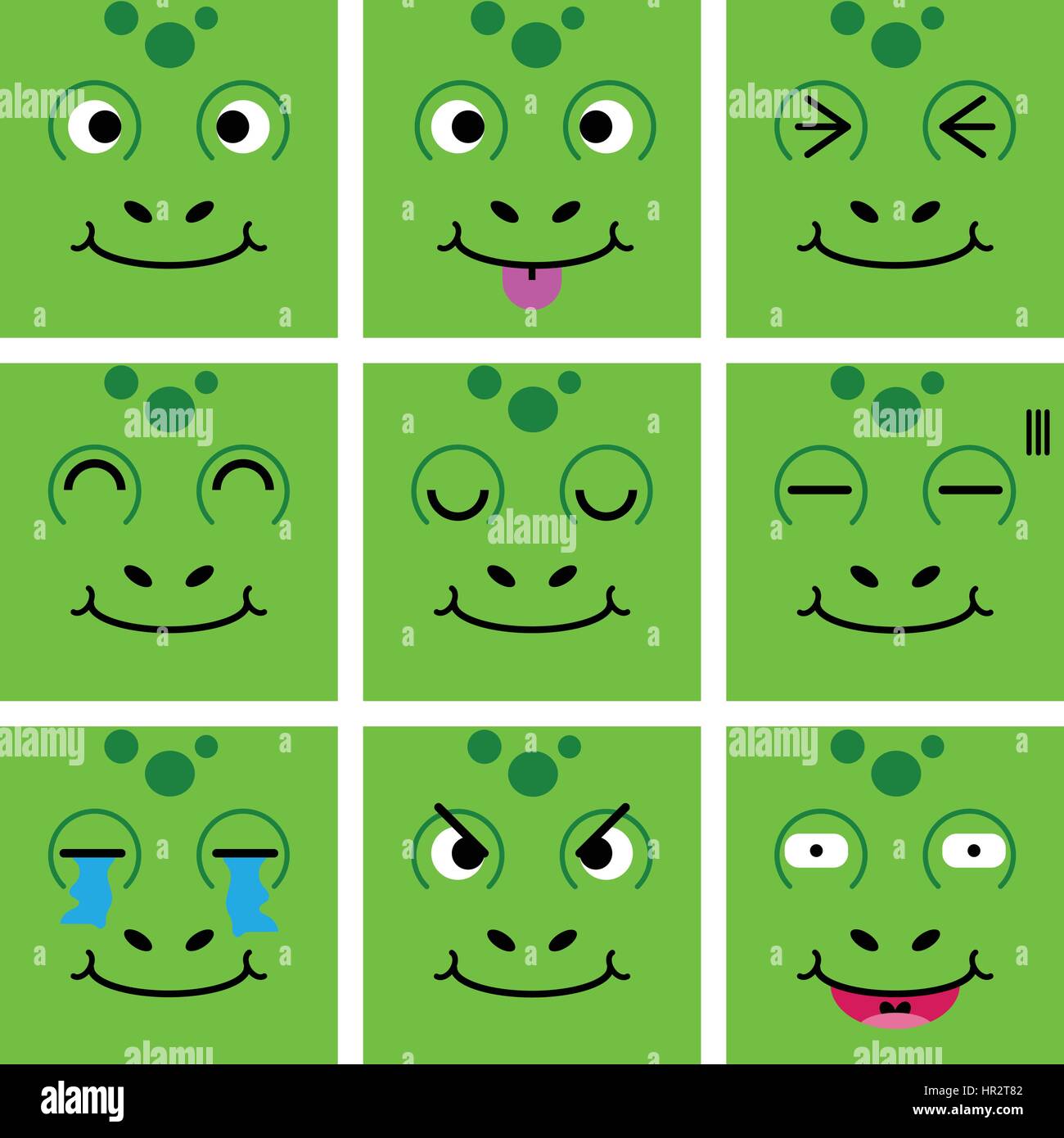 Friendly frog Stock Vector Images - Alamy