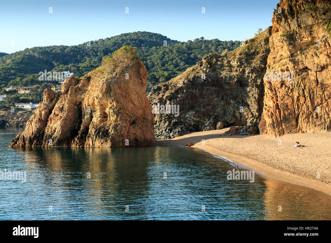 Playa Illa Roja, Costa Brava, Spain Stock Photo - Alamy