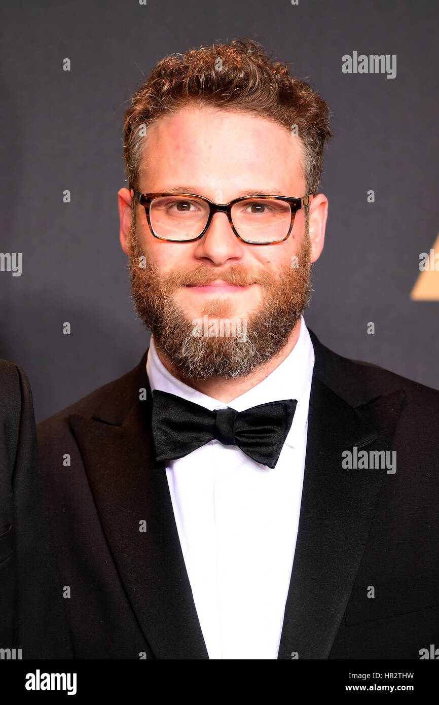 Seth Rogen in the press room at the 89th Academy Awards held at the ...