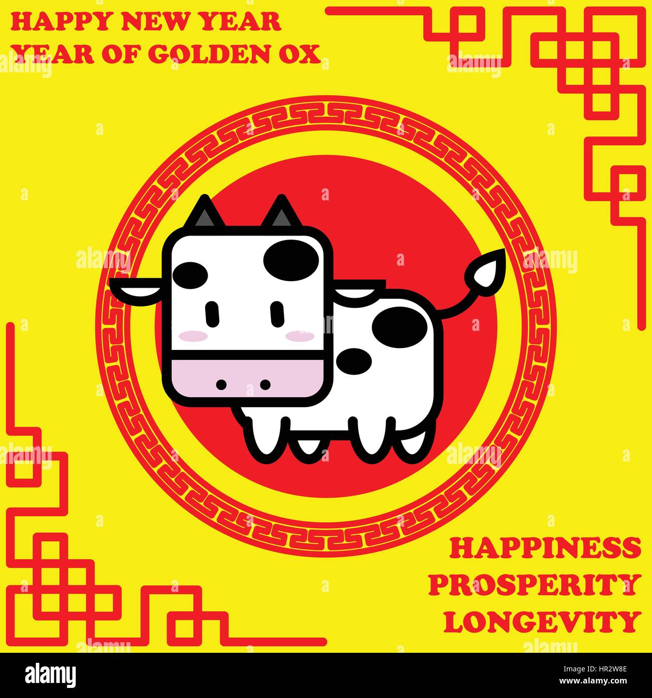 Golden ox Stock Vector Images - Alamy