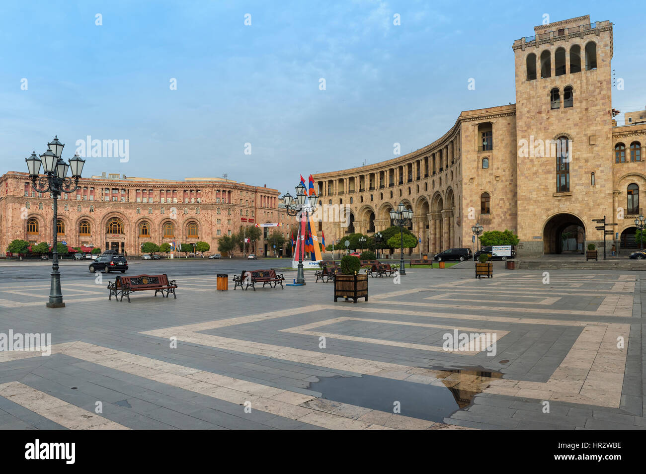 Republic square in yerevan hi-res stock photography and images - Alamy