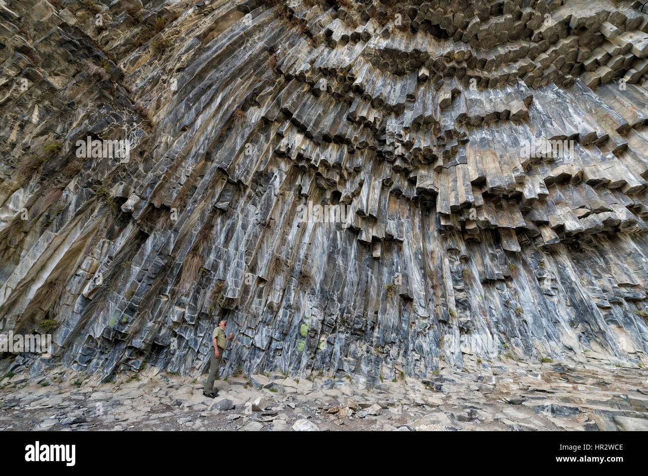 Symphony of Stones, Basalt columns formation along Garni gorge, Kotayk ...