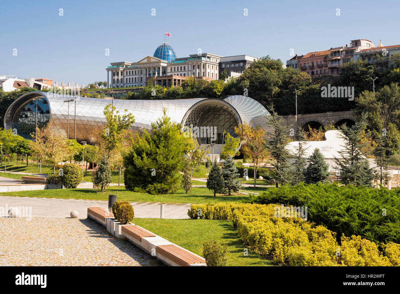 Concert Hall and Exhibition Centre, Presidential Palace, Rike Park ...