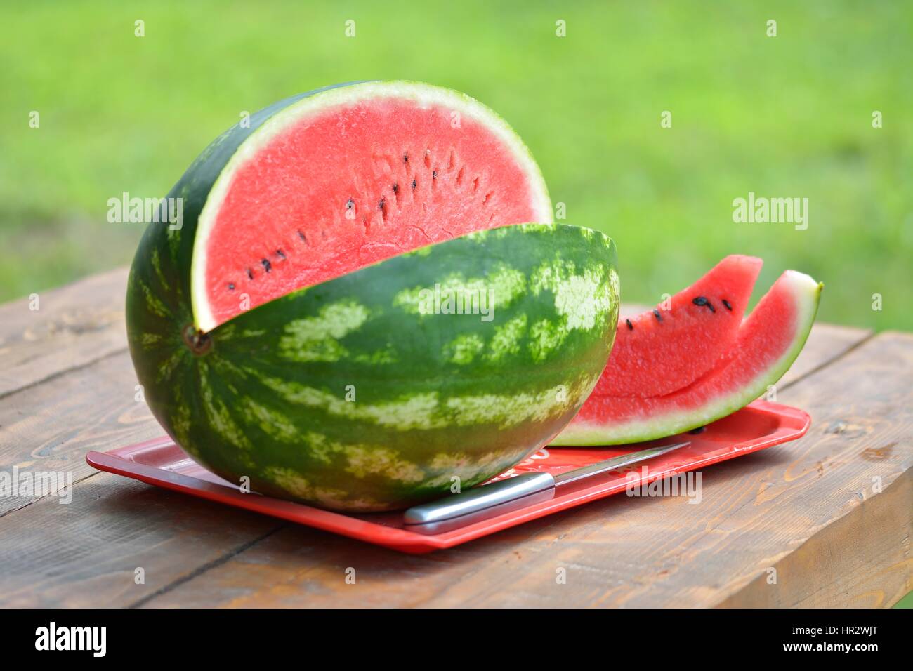 Fresh sliced watermelon Stock Photo - Alamy Fresh sliced watermelon Stock Photo - Alamy