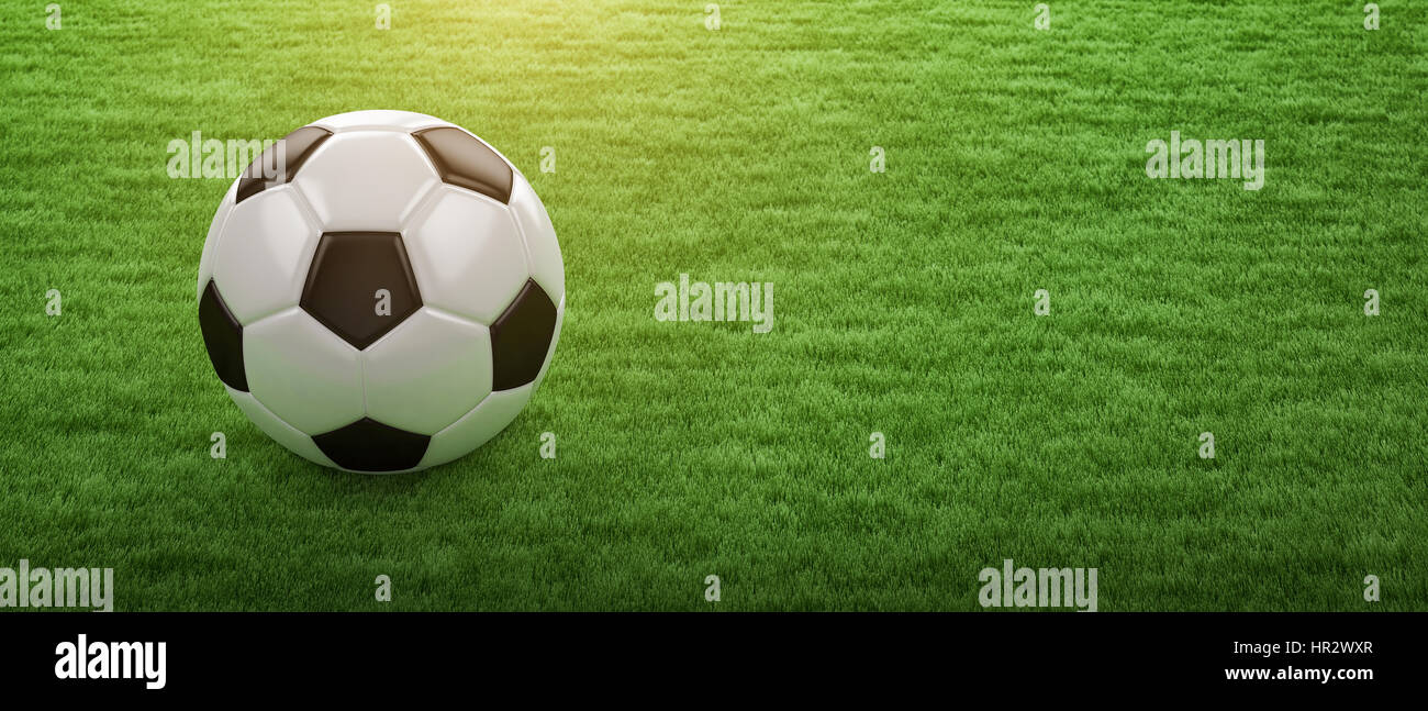 3d soccer ball hi-res stock photography and images - Alamy