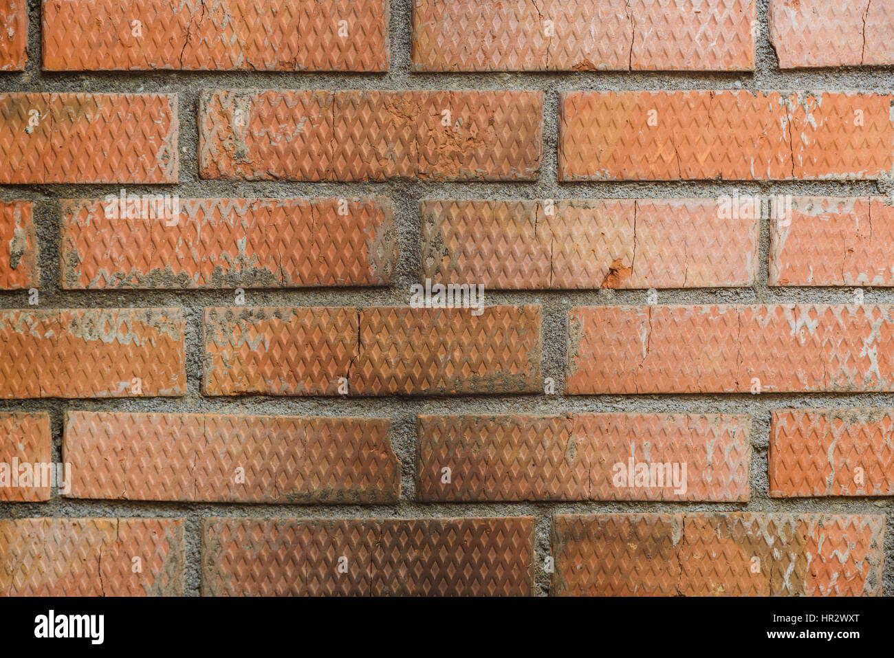 old masonry of red brick in the Russian sauna Stock Photo - Alamy