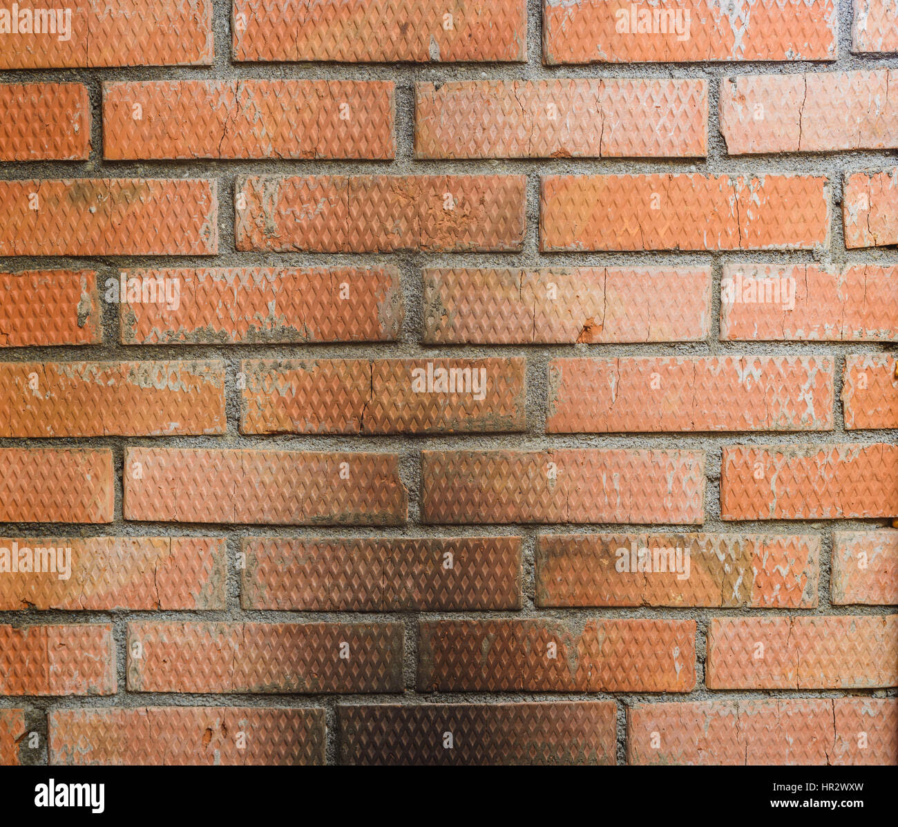 old masonry of red brick in the Russian sauna Stock Photo - Alamy