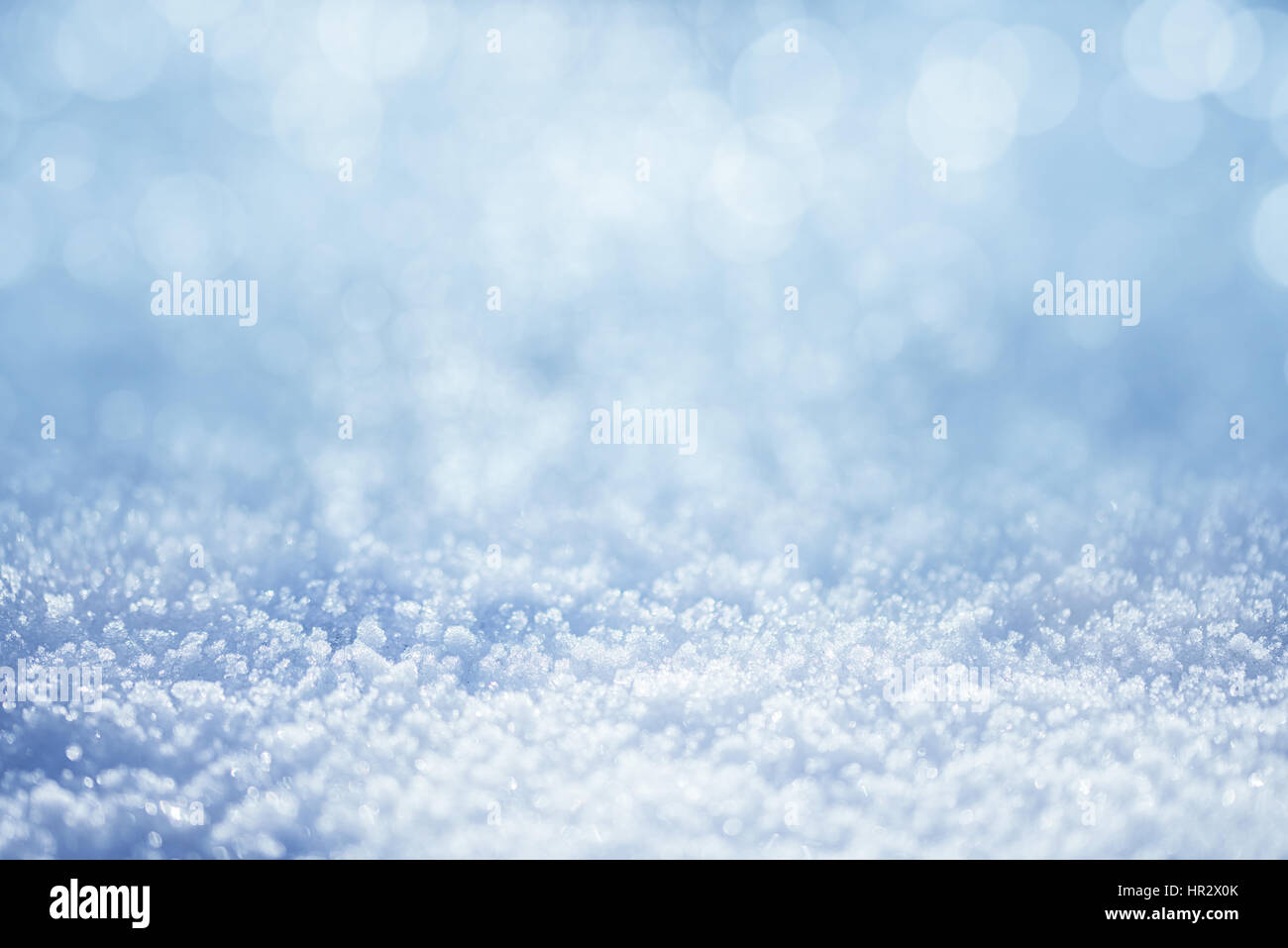 blue winter snow background Stock Photo - Alamy
