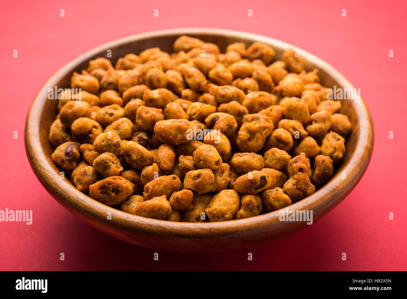 indian Spiced coated fried or tasty delicious Masala peanut Stock Photo ...