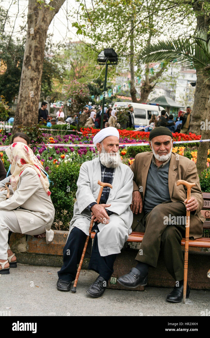 Mature turkish man happy hi-res stock photography and images - Alamy