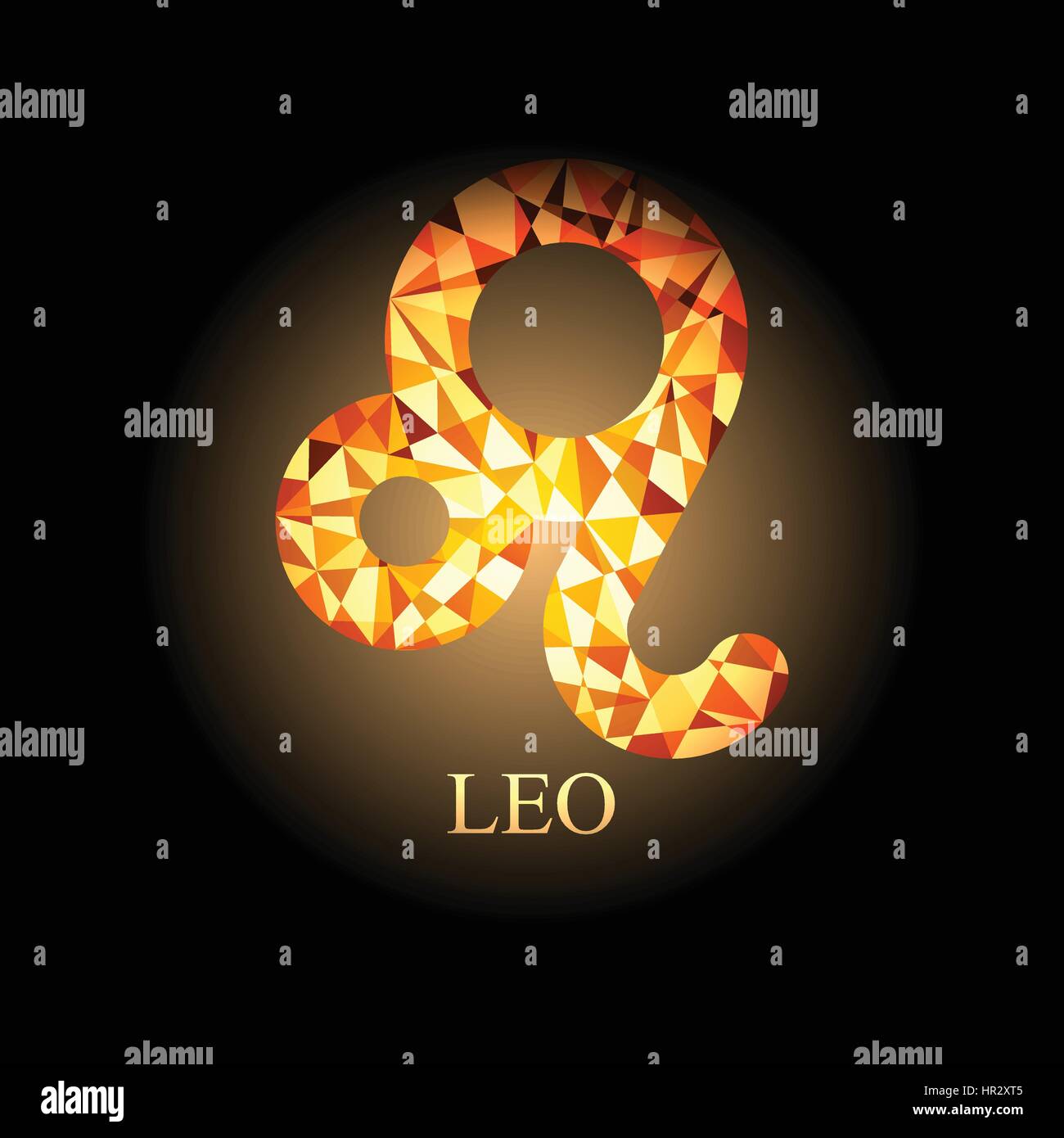 Orange lion icon vector vectors hi-res stock photography and images - Alamy