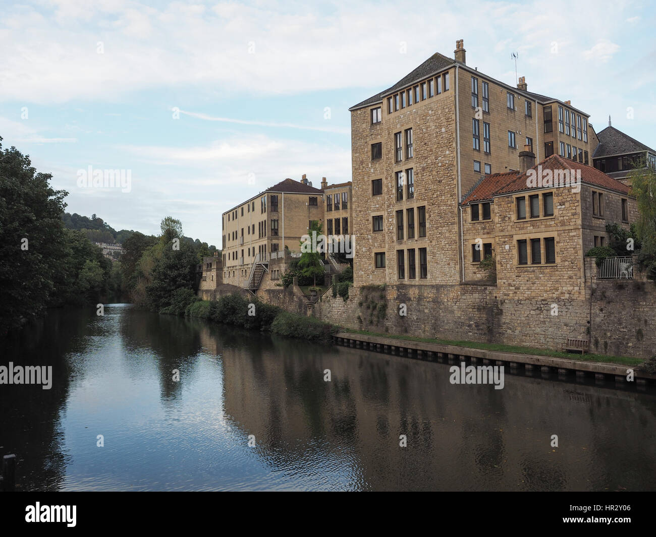 View of River Avon in Bath, UK Stock Photo - Alamy