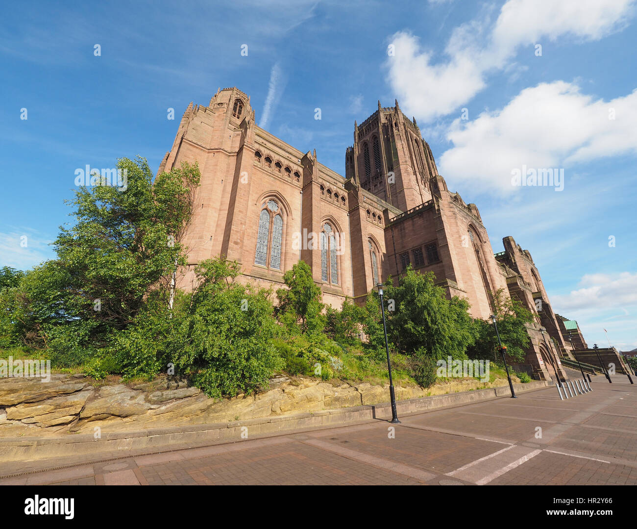 Liverpool Cathedral aka Cathedral Church of Christ or Cathedral Church ...
