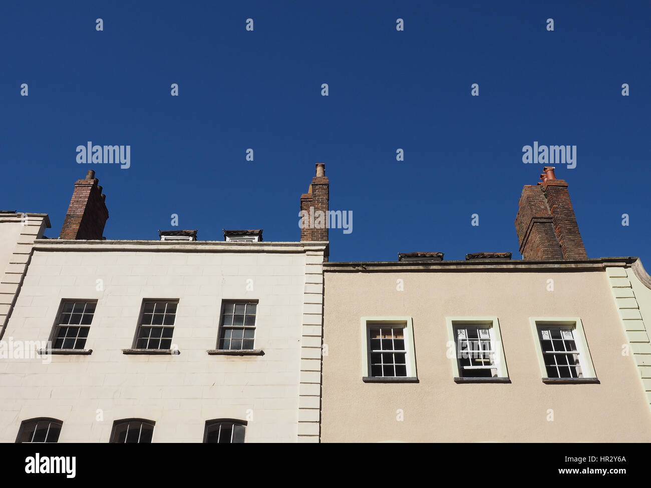 Row of traditional british houses in Bristol, UK Stock Photo - Alamy