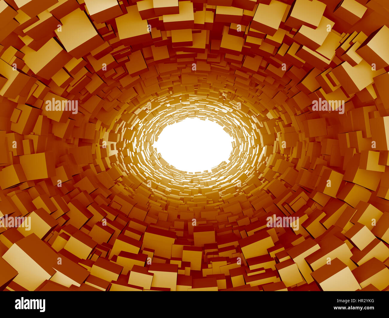 3d tunnel hi-res stock photography and images - Alamy