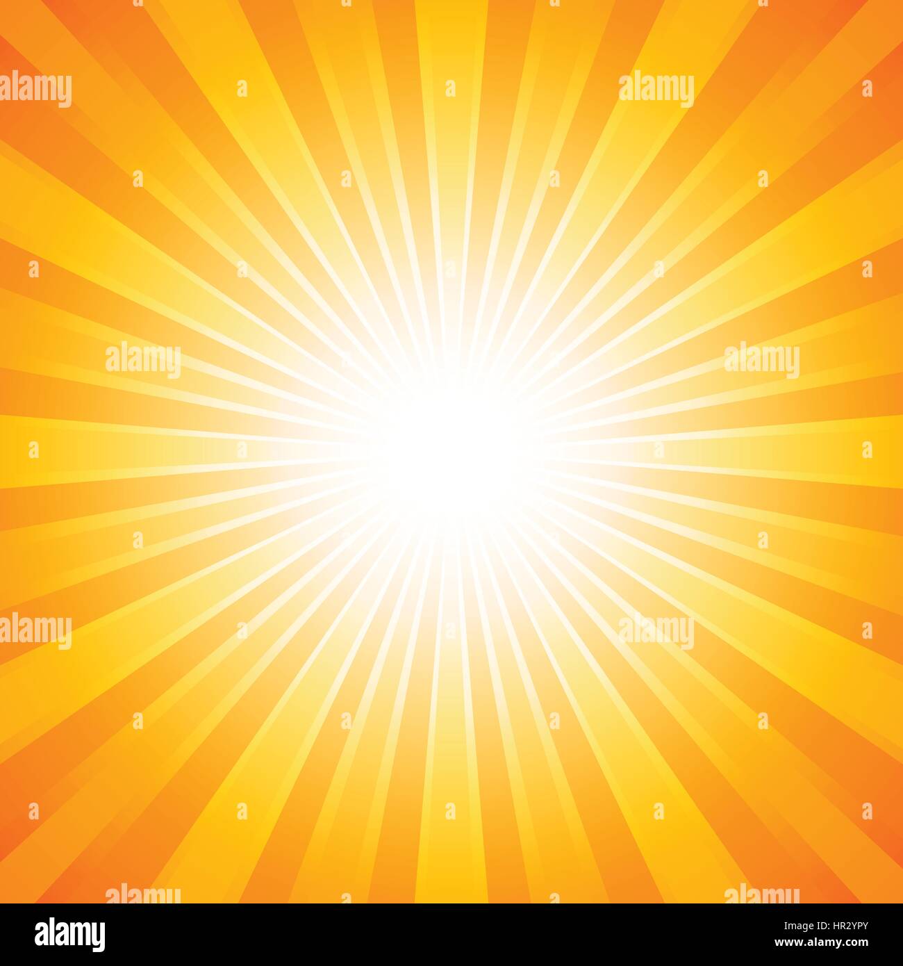 Orange abstract background with start burst concept Stock Vector Image ...