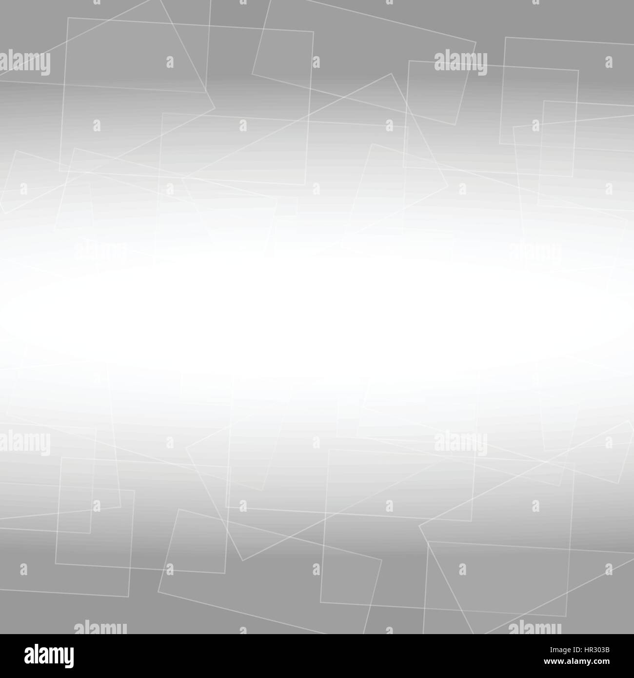 Translucent white variety square on grey background for abstract ...