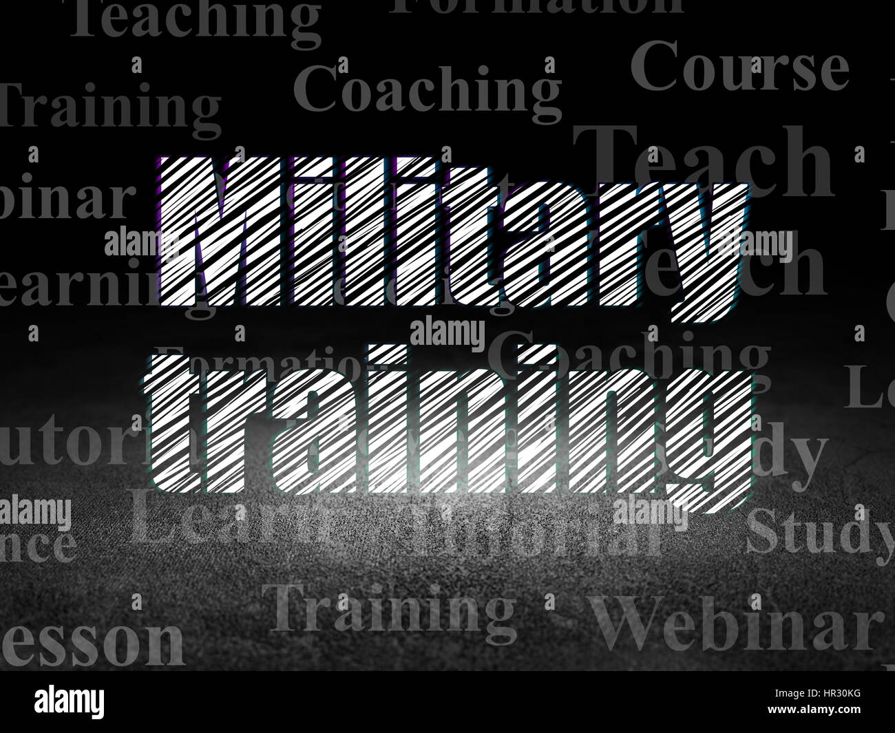 Military word cloud concept hi-res stock photography and images - Alamy