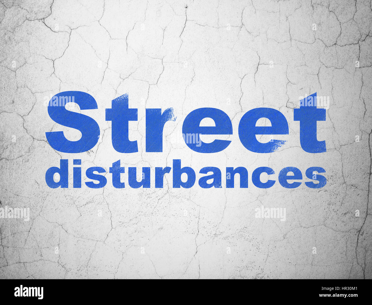 Political concept: Street Disturbances on wall background Stock Photo ...