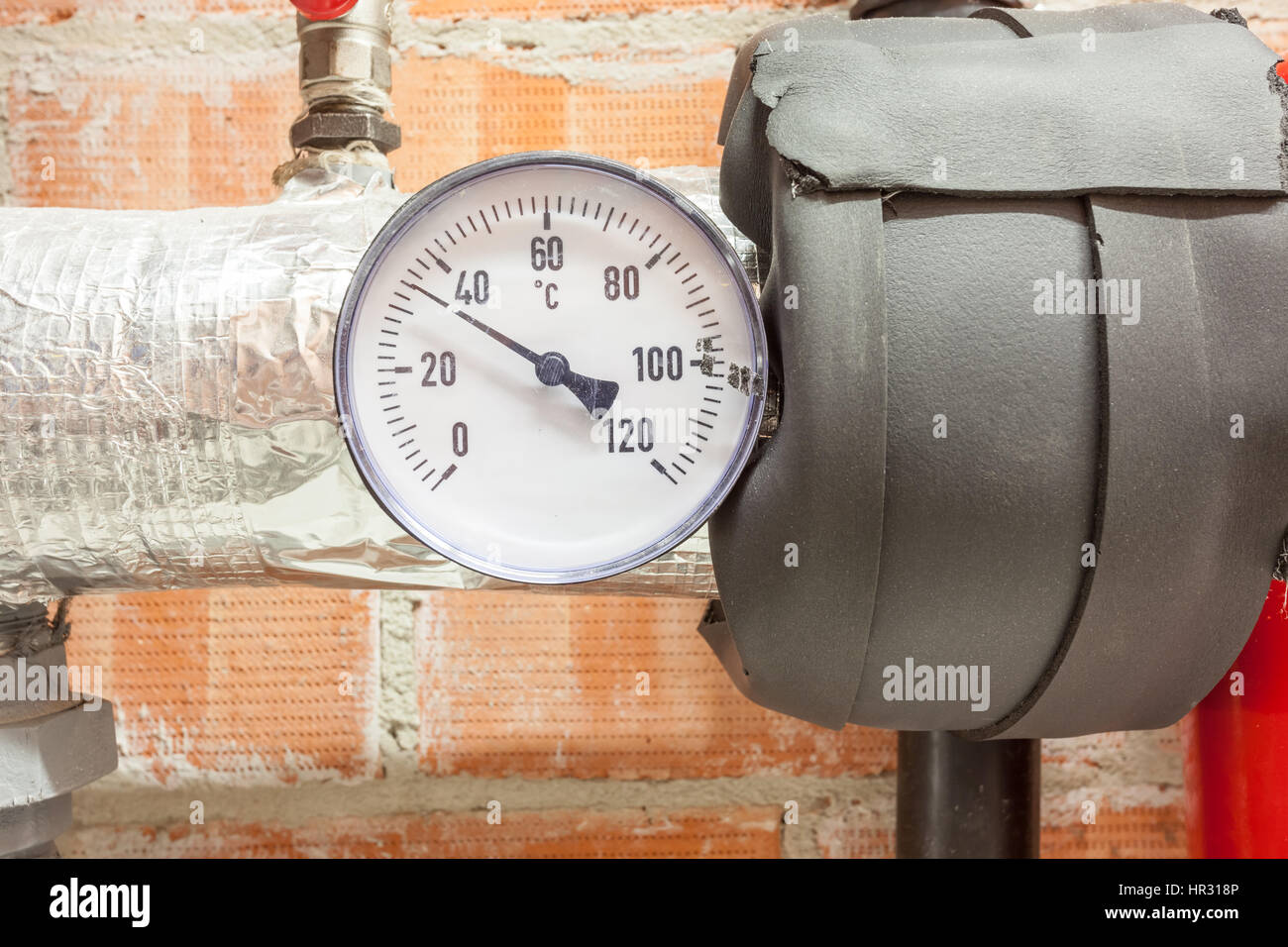 in the technical area, there are boosters for the water pipes of the ...