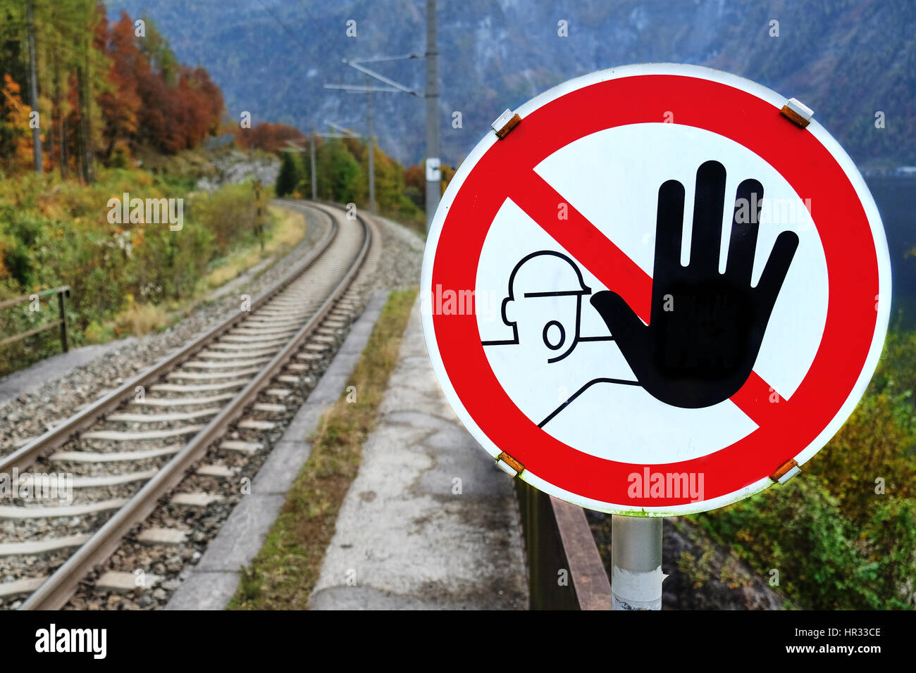 No passage sign hi-res stock photography and images - Alamy