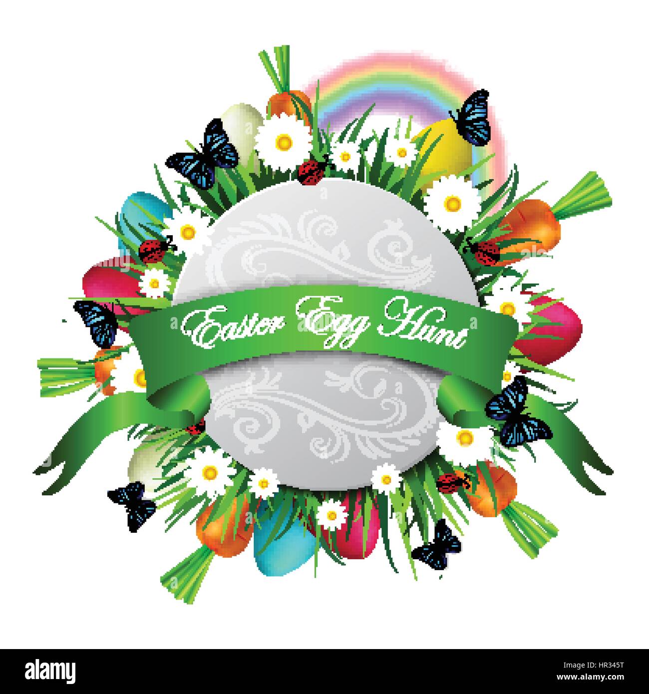 Happy ester card Stock Vector Image & Art - Alamy