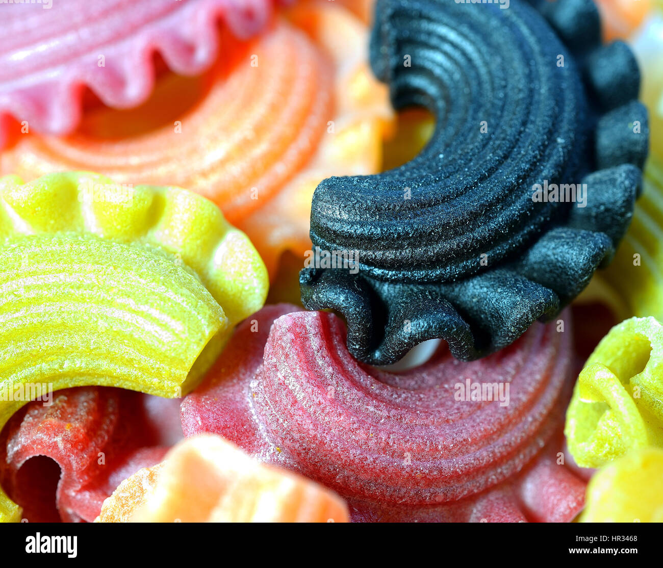 Dry colored italian pasta hi-res stock photography and images - Alamy