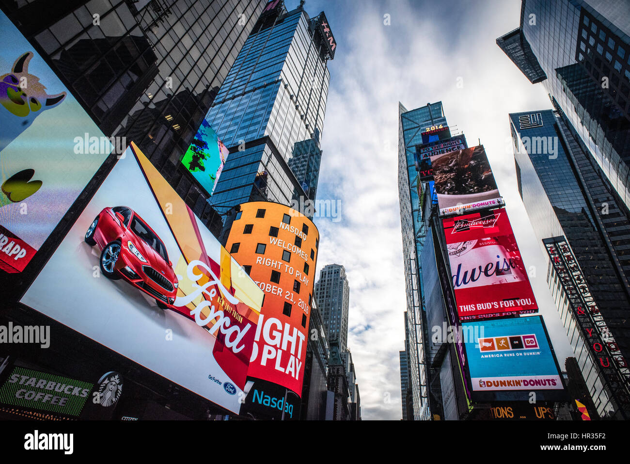 Times Square, midtown Manhattan area Stock Photo - Alamy
