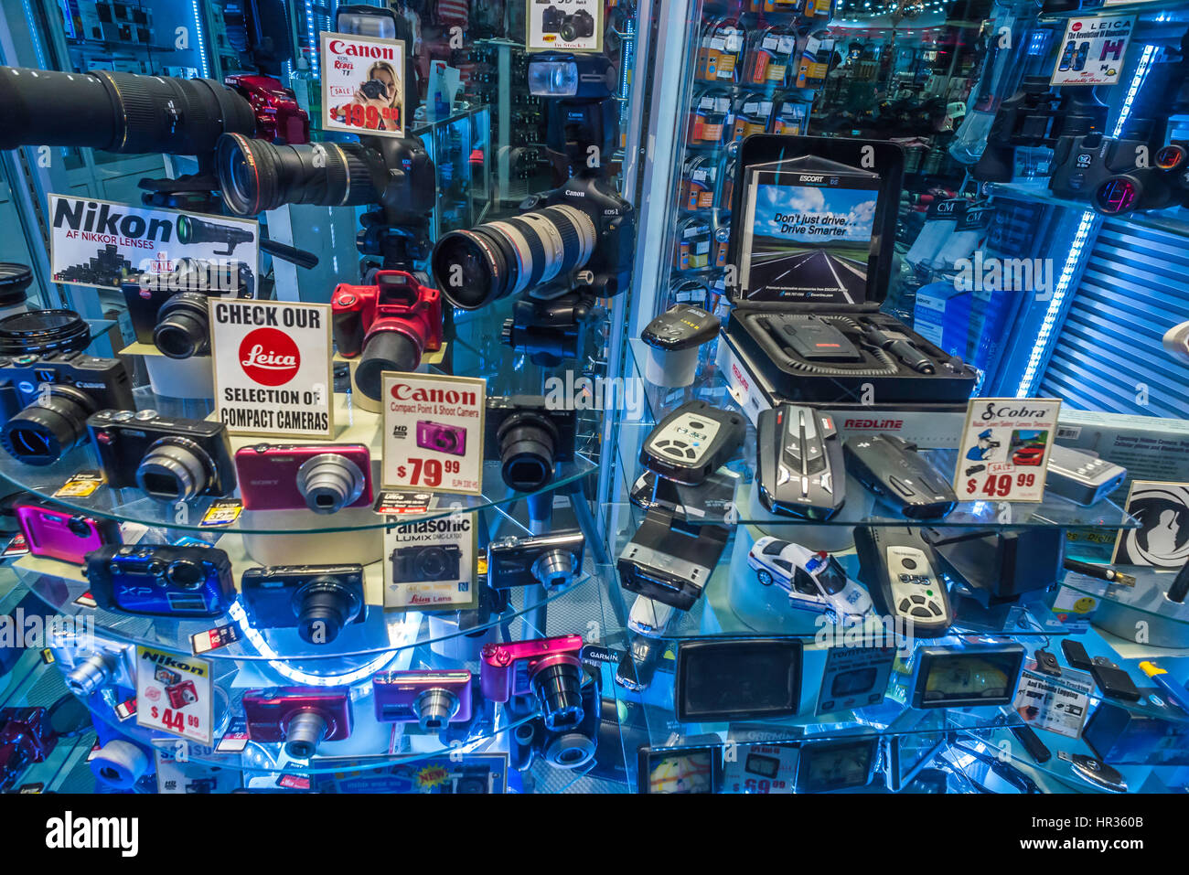 Store front windows, NYC Stock Photo - Alamy