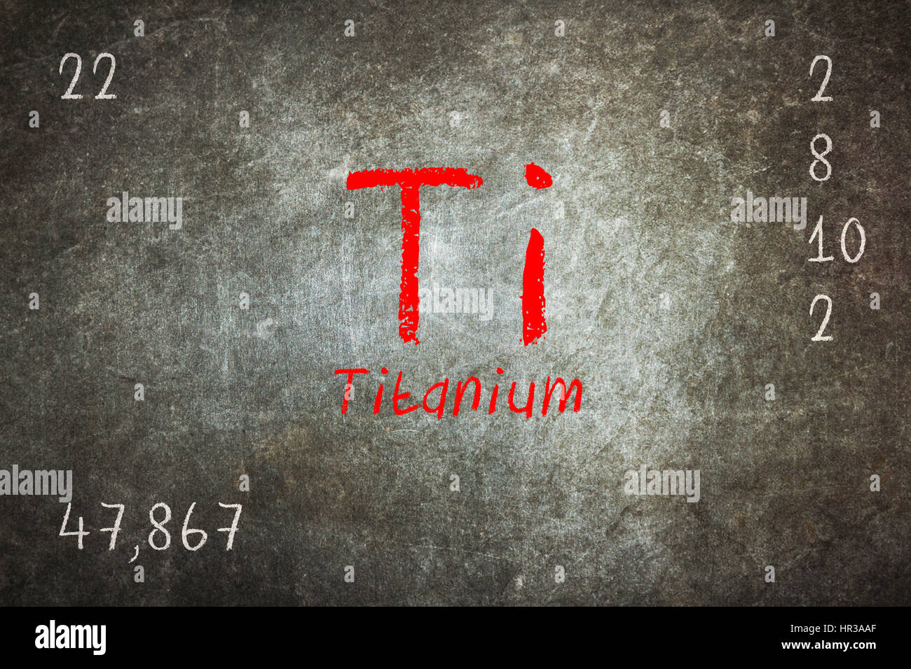 Titanium atom hi-res stock photography and images - Alamy