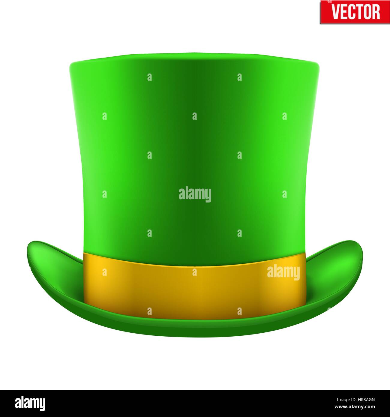 St Patrick hat isolated on white background Stock Vector Image & Art ...