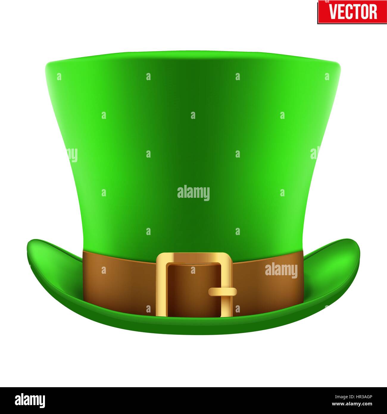 St Patrick hat isolated on white background Stock Vector Image & Art ...
