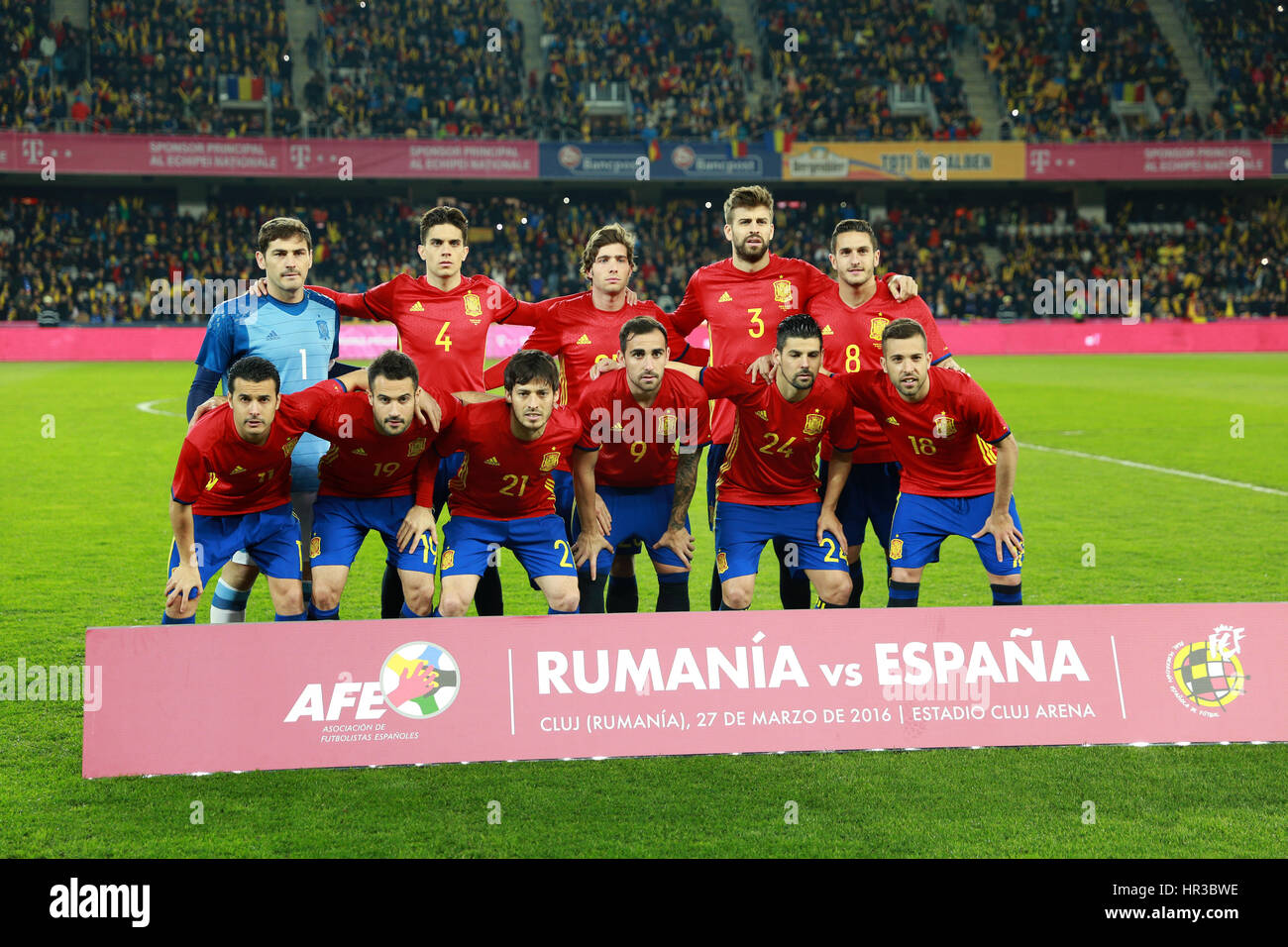Spanish national football team captain hi-res stock photography and ...