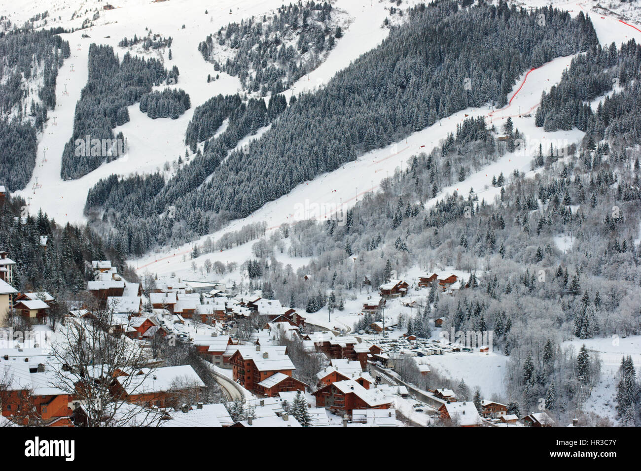 Alpine mountain resort hi-res stock photography and images - Alamy