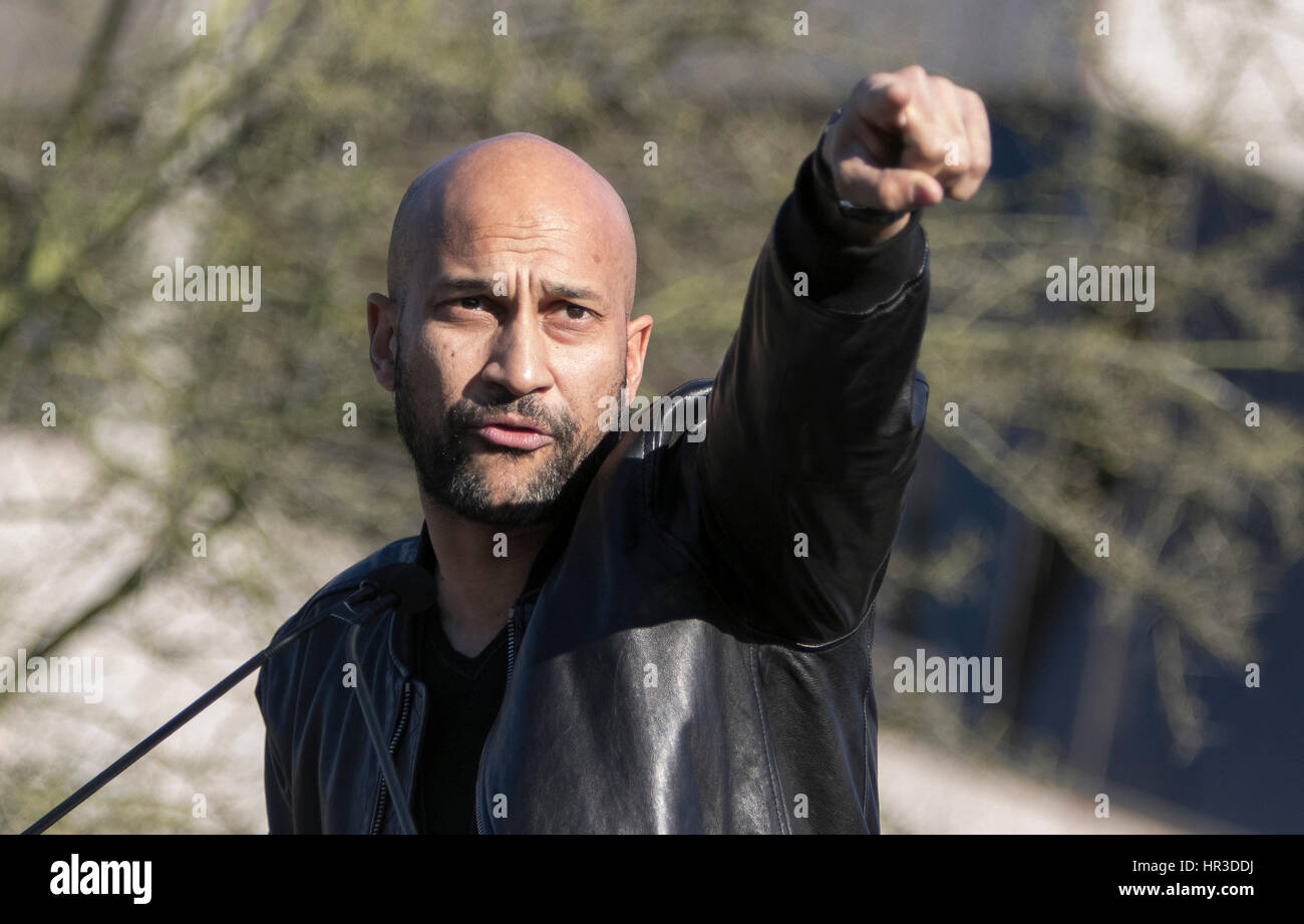 Los Angeles, Us. 25th Feb, 2017. Keegan-Michael Key attends United ...