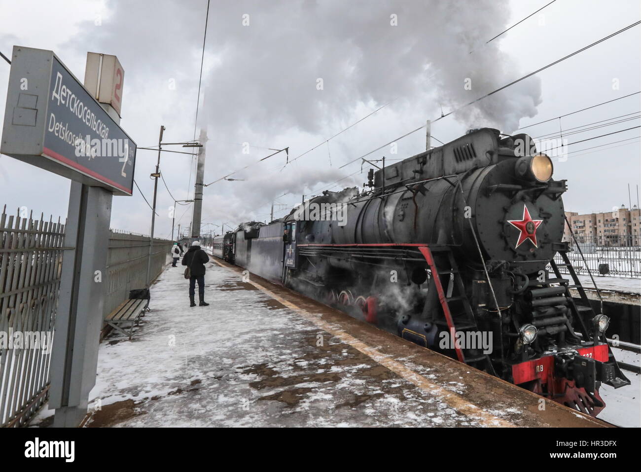 Russian First Locomotive High Resolution Stock Photography and Images ...