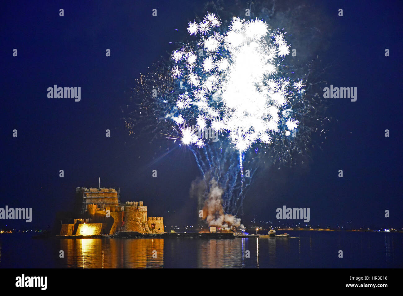 Nafplio, Greece, 26th February 2017.With the slogan "Mascarata no ...
