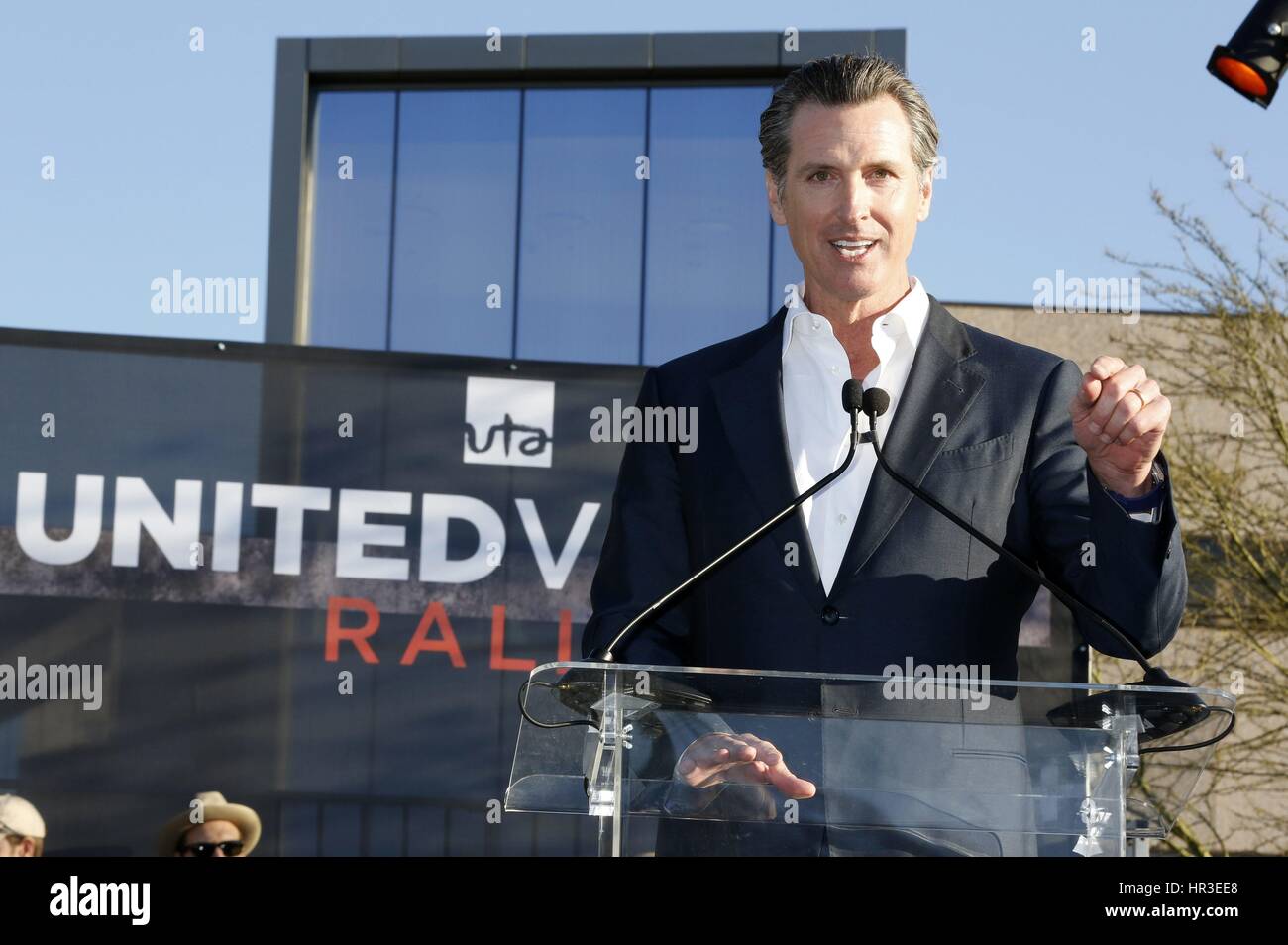 Beverly Hills, California. 24th Feb, 2017. Gavin Newsom during the ...