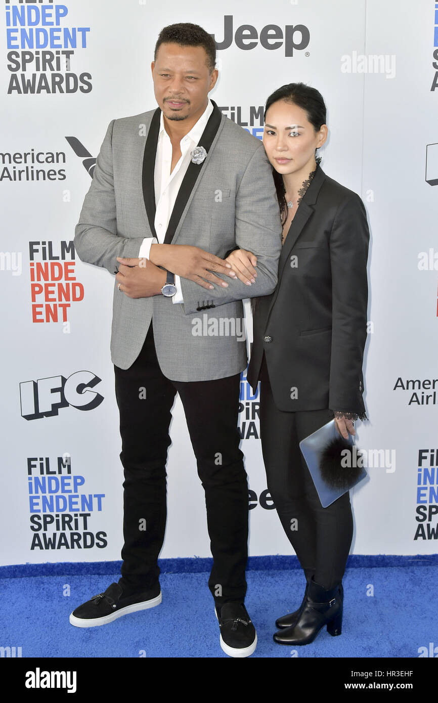 Santa Monica, California. 25th Feb, 2017. Terrence Howard and Miranda ...