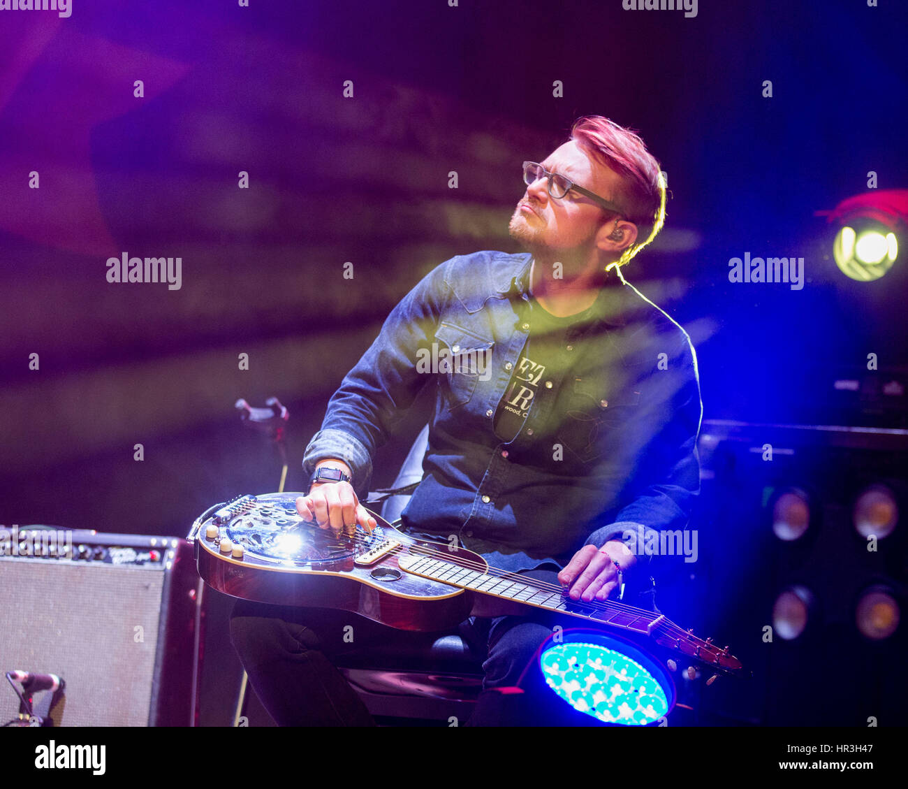 Madison, Wisconsin, USA. 25th Feb, 2017. BEN KITTERMAN performs with ...