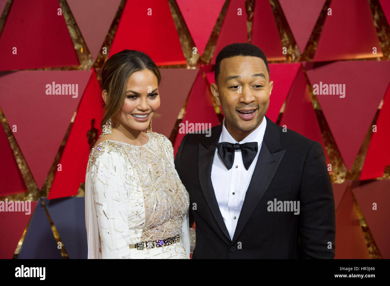 Singer john legend wife chrissy hi-res stock photography and images - Alamy