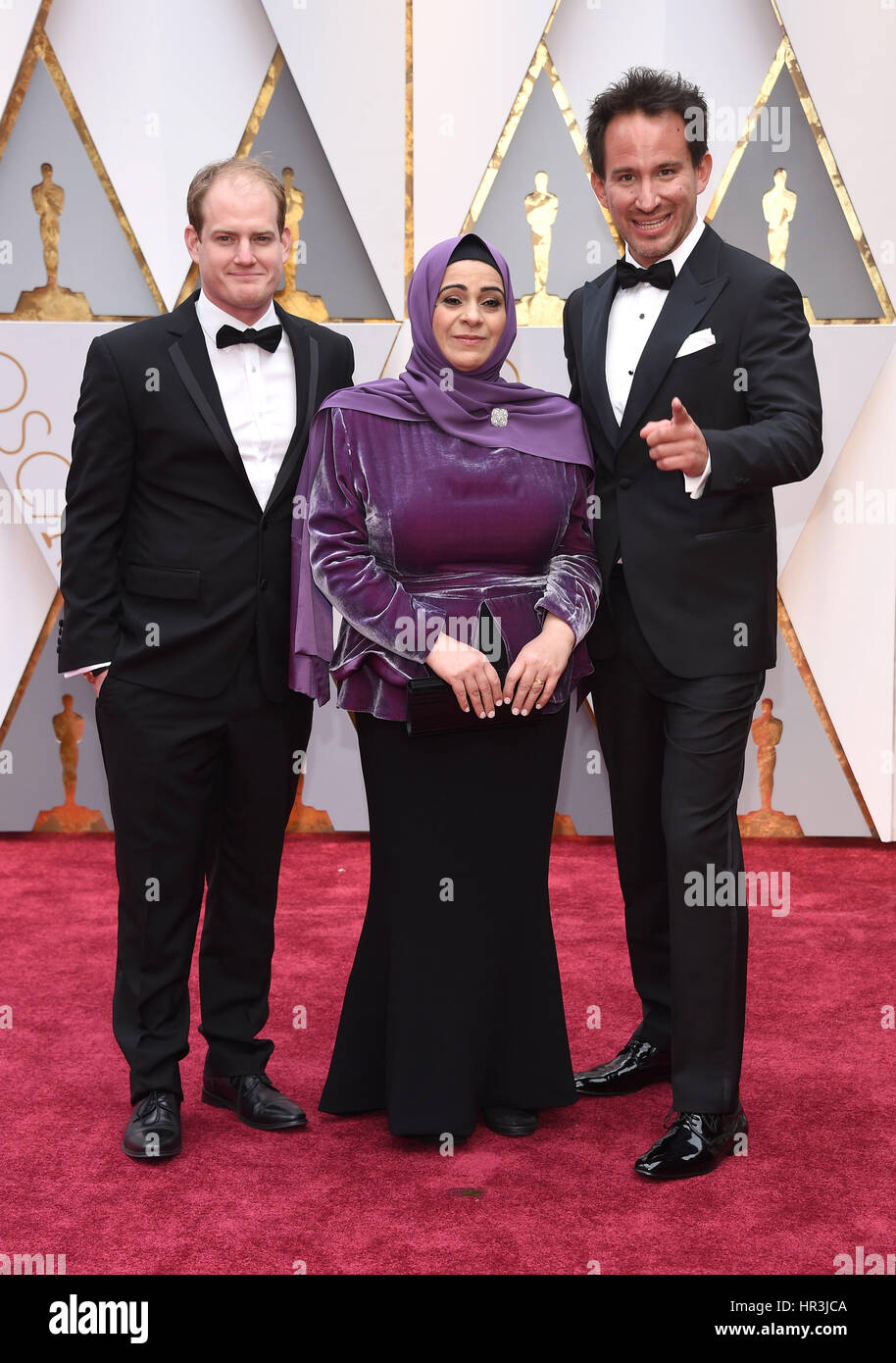 Hollywood, California, USA. 26th Feb, 2017. STEPHEN ELLIS and MARCEL ...