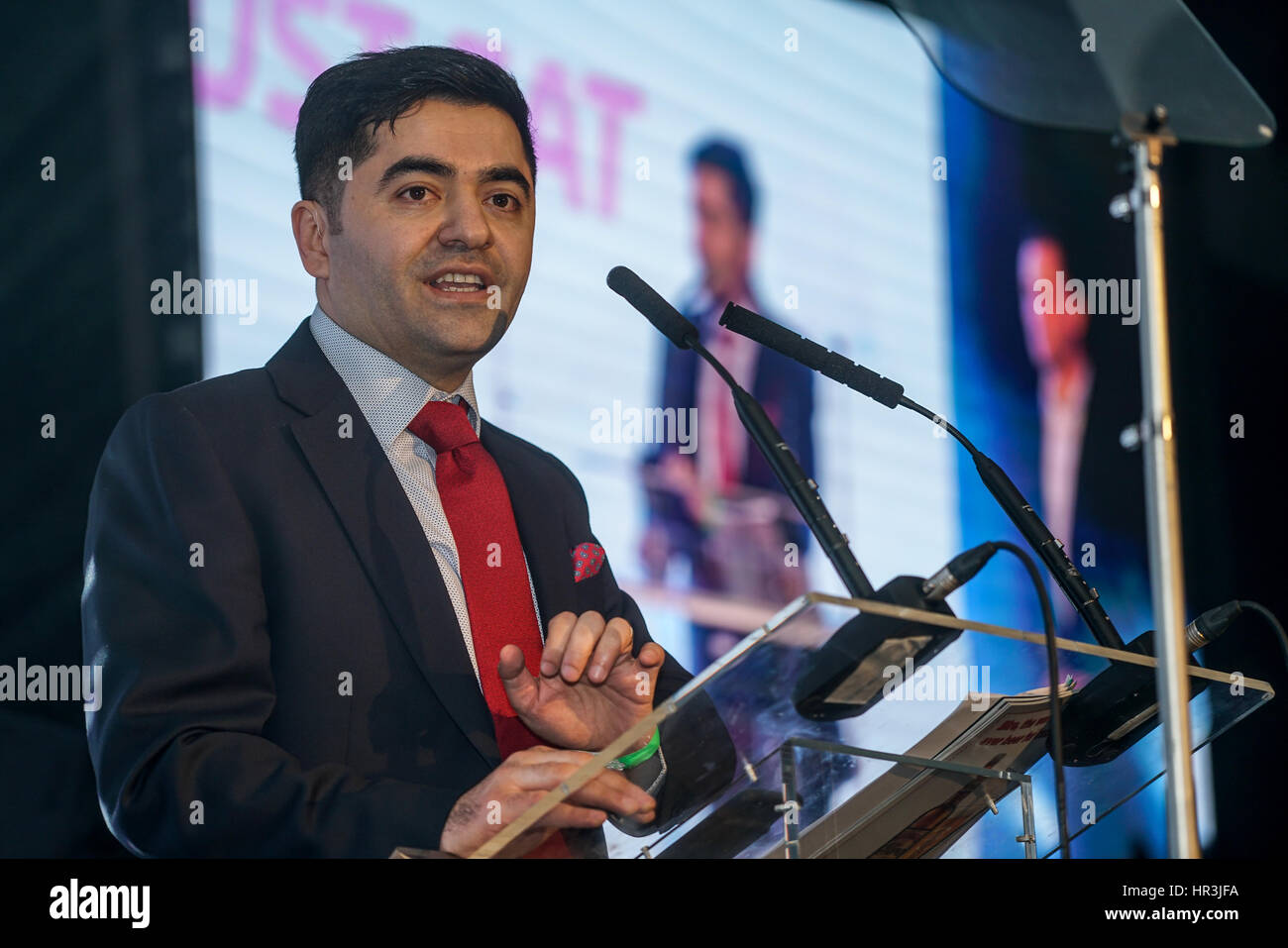 London,UK. 26th February 2017. One and a half thousands guests attends ...