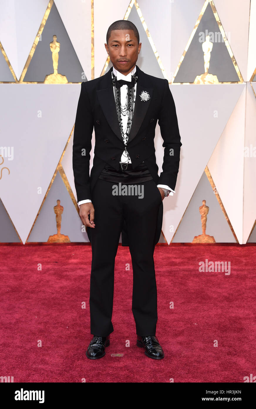 Hollywood, California, USA. 26th Feb, 2017. PHARRELL WILLIAMS during ...