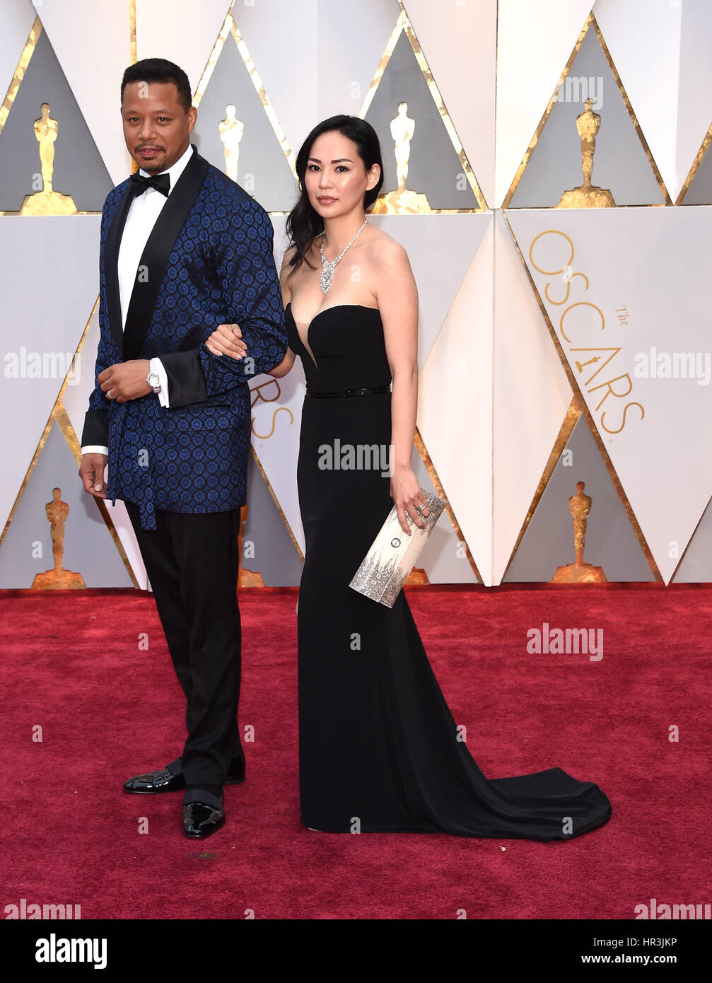 Hollywood, California, USA. 26th Feb, 2017. TERRENCE HOWARD and MIRANDA ...