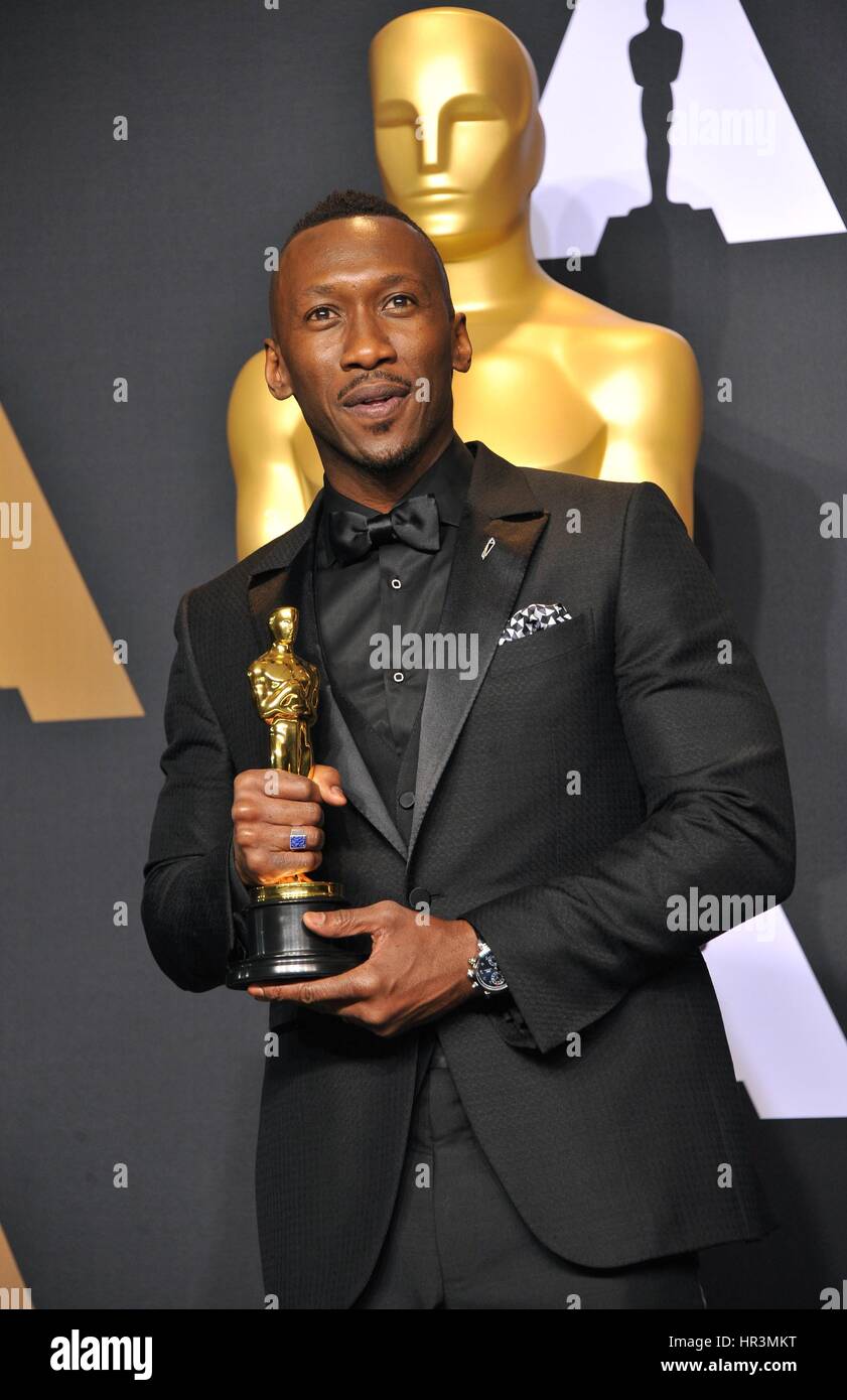 Los Angeles, CA, USA. 26th Feb, 2017. Sandy Reynolds-Wasco, David Wasco ...