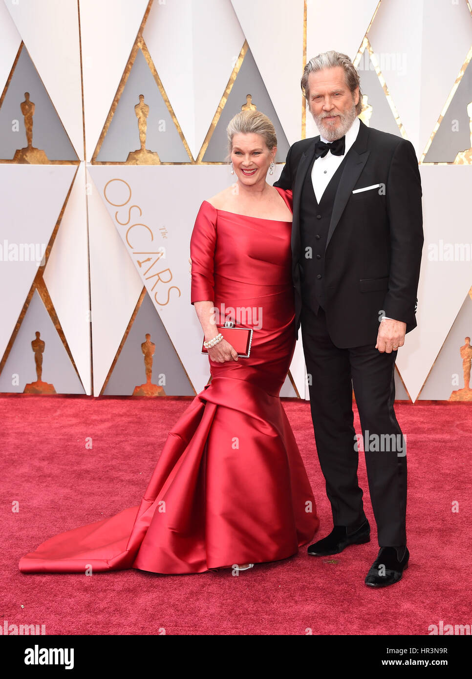Hollywood, California, USA. 26th Feb, 2017. JEFF BRIDGES and SUSAN ...
